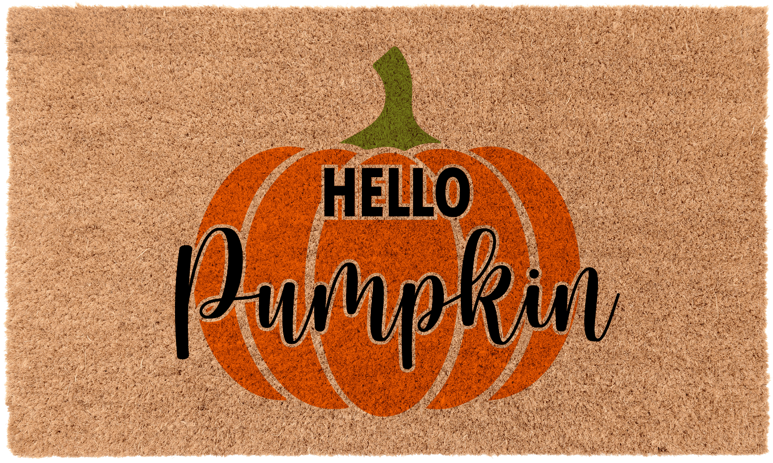 Welcome Pumpkin Coco Mats N More