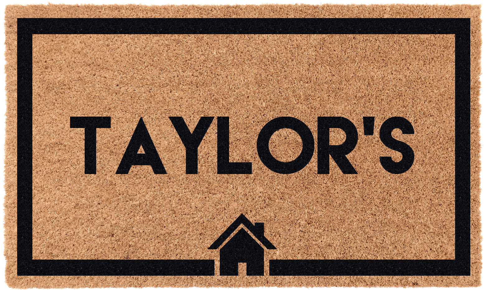 Home Border Personalized Coco Mats N More