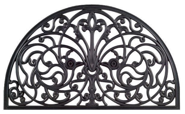 Recycled Rubber Doormat - Half Round Design 1 - – Coco Mats N More