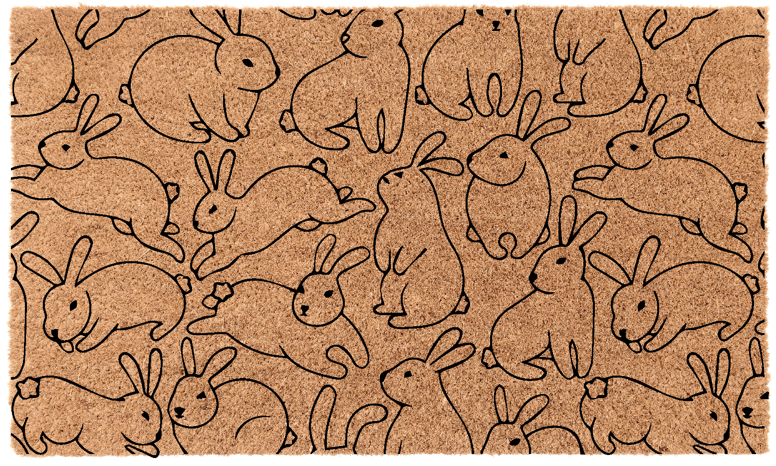 Bunny Patterns Coco Mats N More