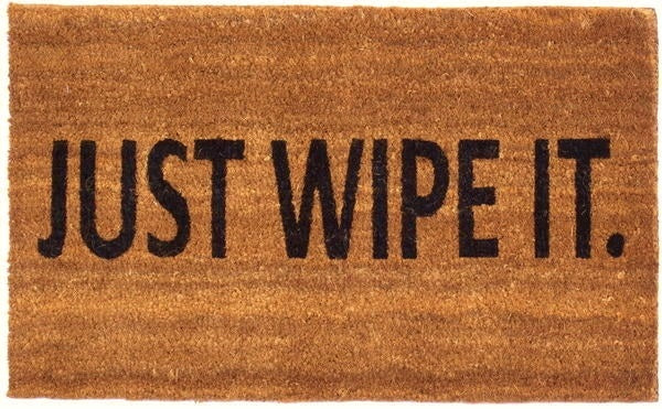 Just Wipe it | Rude Doormats – Coco Mats N More